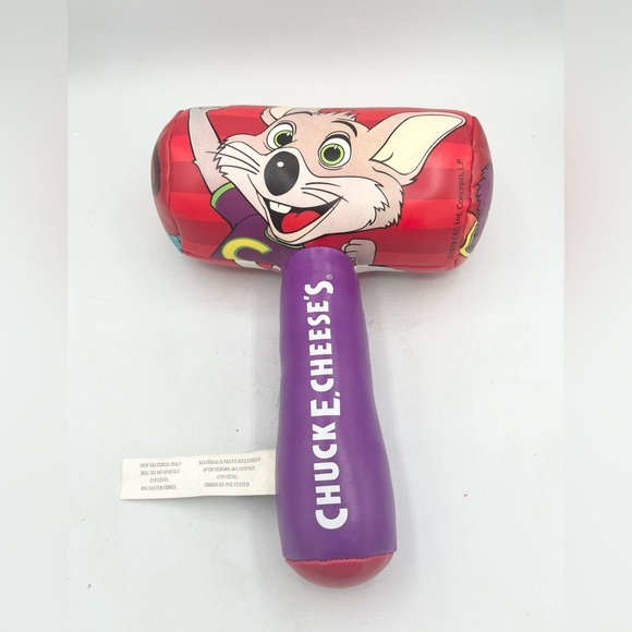 CEC | Toys | Chuck E Cheese Soft Whack A Mole Hammer Mallet Kids Plush ...
